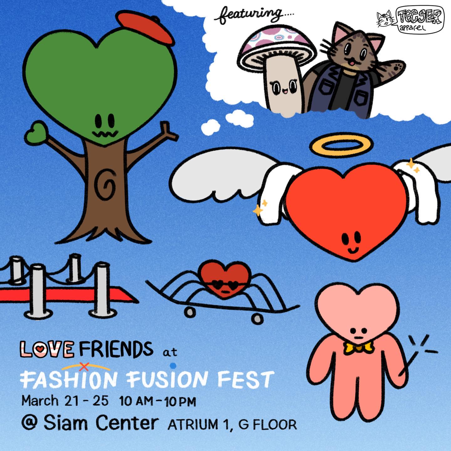 FASHION FUSION FEST (WITH LOVE FRIENDS) – Teeger Apparel