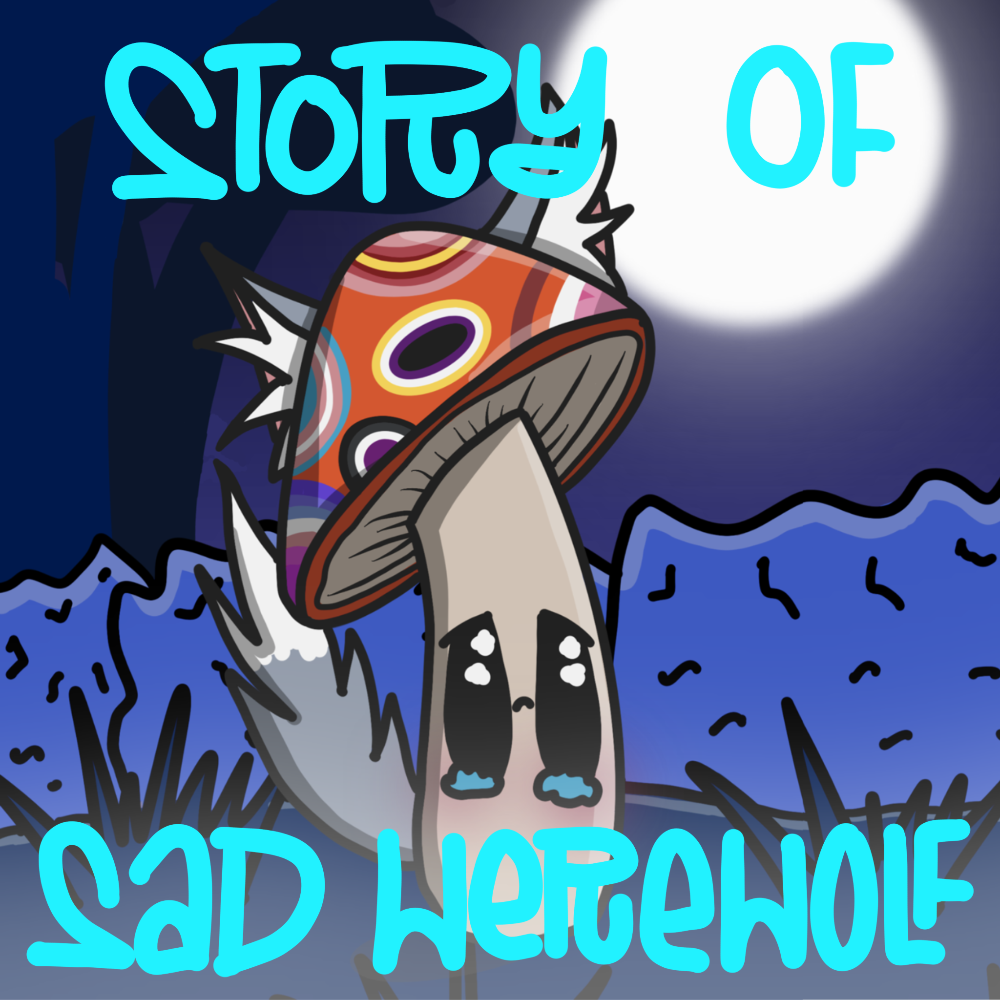 Story of sad werewolf – Teeger Apparel